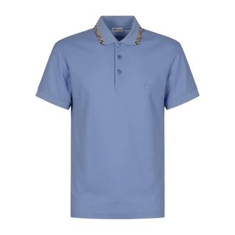 Burberry Homme, Tops, Bleu, Taille: XL Eddie Polo