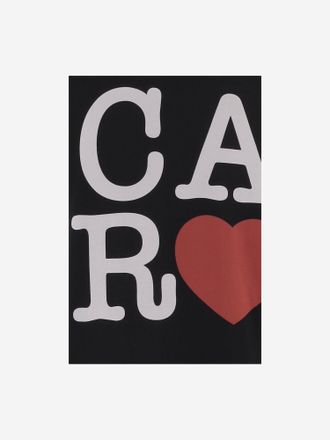 Carhartt Work in Progress Logo-Printed Organic Cotton T-Shirt - Black
