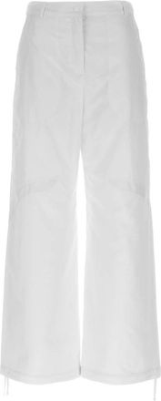 Moncler Femme, Pantalons, Blanc, Taille: 38 FR Pantalons &eacute;l&eacute;gants pour hommes et femmes