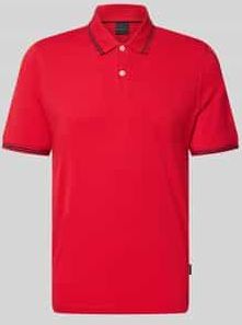 Bugatti Regular Fit Poloshirt mit Logo-Stitching