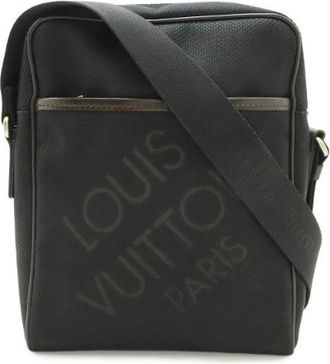 Louis Vuitton Sac bandouli&egrave;re Pre-owned Damier Geant Canvas Citadin NM - Femme - Pre-owned - Noir - Taille: ONE Size