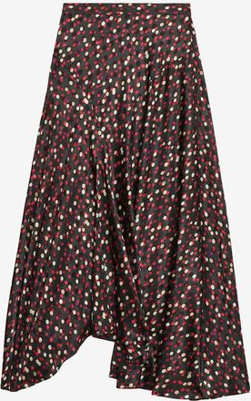 Isabel Marant Jupe Sakura - Femme - Noir-rouge - Taille 34 - Isabel Marant