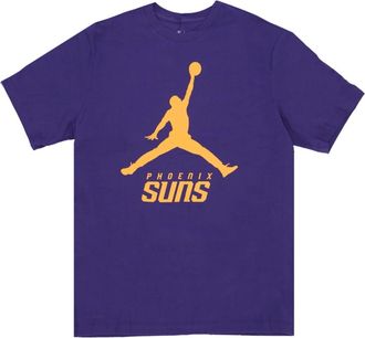 Nike Jordan Phoenix Suns T-Shirt - - Sport - Herren - Blau - S