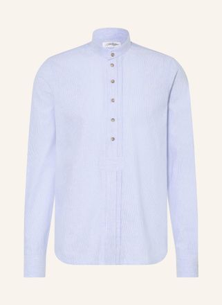 Grasegger Trachtenhemd Kopeke Regular Fit Mit Stehkragen blau