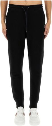 Paul Smith Jogging Zebra Logo - Homme - Pantalons - Noir - Taille: XL