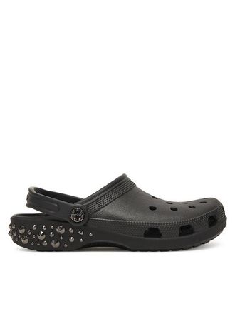 Crocs Pantoletten Classic Studded 211596 Schwarz