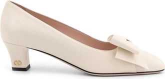 Valentino Garavani Femme, Chaussures, Beige, Taille: 37 EU Bowow Pump