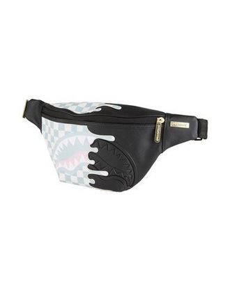 Sprayground CREAM CHECK UNFINISHED SHARK SAVVY CROSSBODY