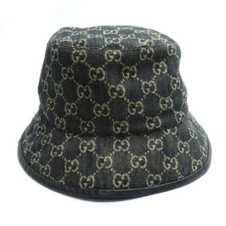Gucci unisex, Pre-owned, Noir, Taille: ONE Size Bucket Hat Pre-owned