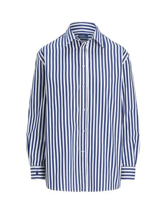Ralph Lauren OVERSIZE FIT STRIPED COTTON SHIRT