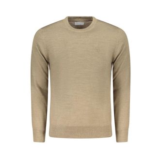 North Sails Brauner Bestickter Pullover - - Knitwear - Herren - Braun - S
