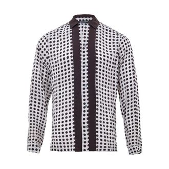 Dolce & Gabbana Polka Dot Seidenhemd - - Shirts - Herren - Mehrfarbig - XL