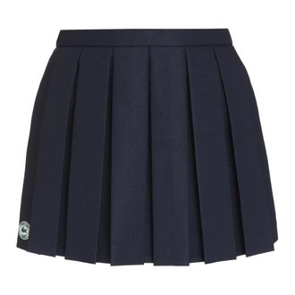 Sporty & Rich Femme, Jupes, Bleu, Taille: 38 FR Pleated Mini Skirt