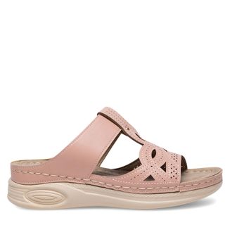 Clara Barson Pantoletten Clara Barson WYL0510-28 Rosa