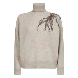 Brunello Cucinelli Damen, Strickwaren, Beige, SGröße