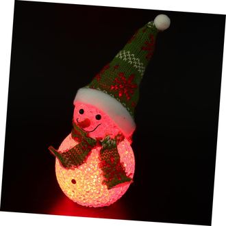 OSALADI 2st Leuchtendes Pinguinlicht Beleuchtete Weihnachtsdekoration Weihnachtsfeier-dekoration Für Weihnachtsfeiern Schneemann-laterne Pinguin-dekorationen 