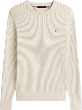 Tommy Hilfiger Homme, Pulls, Beige, Taille: XL Pulls à col rond