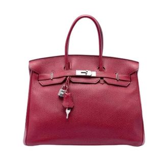 Herm&egrave;s Pre-owned Birkin 35 - - Pre-owned - Damen - Rot - ONE SIZE
