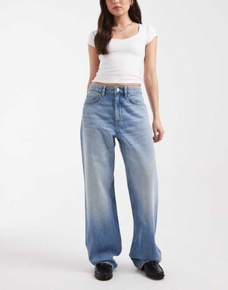 Cotton On Curvy 91 - Straight Jeans in Steinbock-Blau