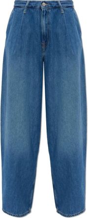 Sams&oslash;e & Sams&oslash;e Femme, Jeans, Bleu, Taille: W31 L32 Saharper Pleat Jeans