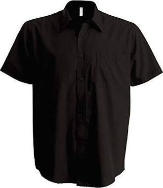 Kariban ACE > Chemise Manches Courtes - Marron, L, Homme