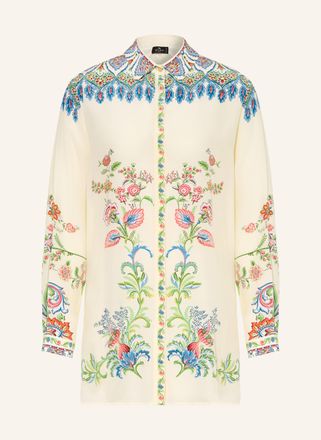 Etro Etro Hemdbluse Aus Seide weiss