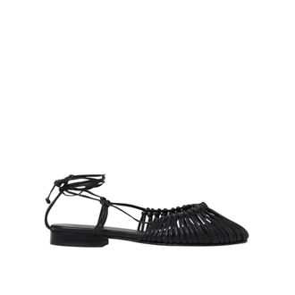 Hereu Schwarze Geknotete Ballettflats - - Shoes - Damen - Schwarzk - 36 EU