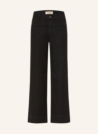 Mos Mosh Mos Mosh Wide Leg Jeans Mmsoey Shimmer Mit Glitzergarn schwarz