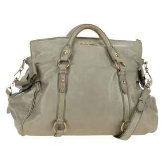 Miu Miu Sac &agrave; main Pre-owned - Femme - Pre-owned - Gris - Taille: ONE Size
