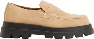 8 by YOOX SPLIT LEATHER CHUNKY LOAFER