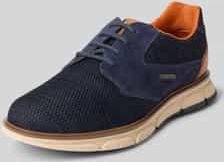 Bugatti Schn&uuml;rschuhe aus Leder-Mix Modell Don