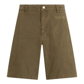 Moschino Low Rise Bootcut Shorts - - Shorts - Herren - Gr&uuml;n - XL