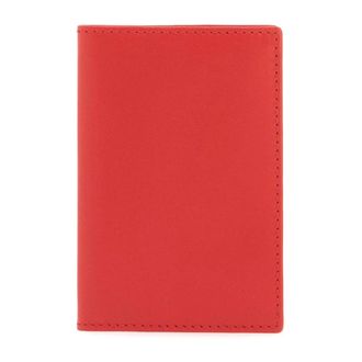 Comme Des Gar&ccedil;ons unisex, Accessoires, Rouge, Taille: ONE Size Portefeuille compact en cuir