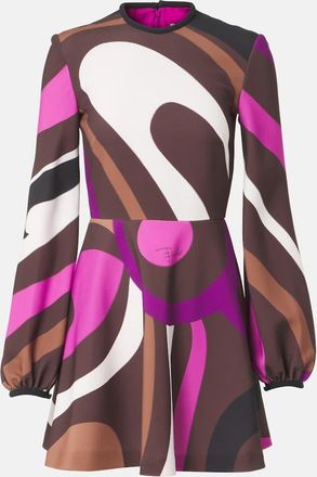 Pucci Minikleid Marmo aus Cady