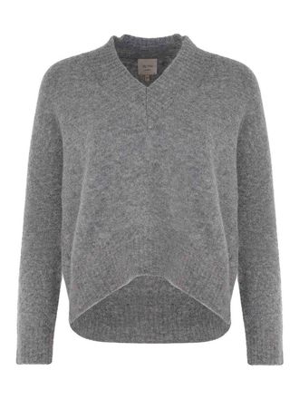 Alysi Pull Col Rond - Gris
