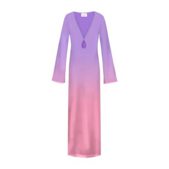 MC2 Saint Barth Aghata Georgette Degrade Kleid - - Dresses - Damen - Mehrfarbig - S