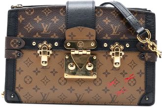 Louis Vuitton Hobo Bags - Monogram Reverse Trunk Clutch - Gr. unisize - in Braun - f&uuml;r Damen