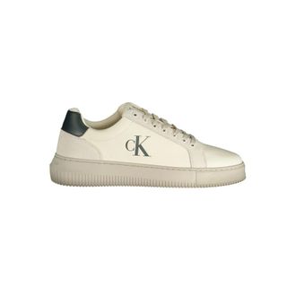 Calvin Klein Homme, Chaussures, Blanc, Taille: 44 EU Polyurethane Baskets