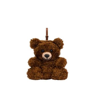 Moschino Femme, Sacs, Brun, Taille: ONE Size Teddy Bear Bag