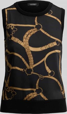 Lauren Ralph Lauren Regular Fit Blusentop aus Baumwoll-Mix