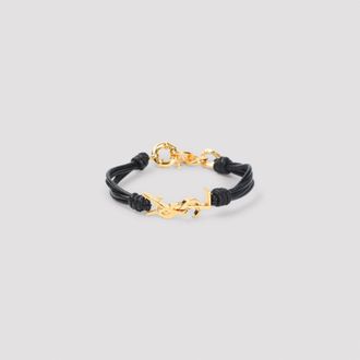 Saint Laurent Bracelet Cassandre Multi Rangs