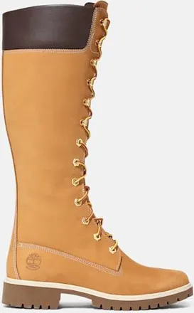 Timberland Wasserdichter Timberland Premium 14-Inch Boot f&uuml;r Damen in Gelb, Damen, Gelb, Gr&ouml;&szlig;e