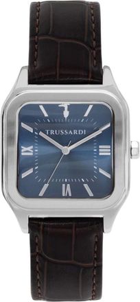 Trussardi Montre T-Quadro - Homme - Accessoires - Brun - Taille: ONE Size
