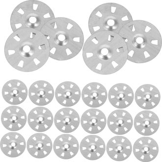 NUOBESTY 200stücke Foam Board Washers Aus Robustem Zinklegierungsmaterial Isolierende Dämmstoff-unterlegscheiben Design Installieren Geeignet Für Effiziente Is