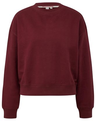 QS by s.Oliver Damen 2171211 Sweatshirt, Red, M