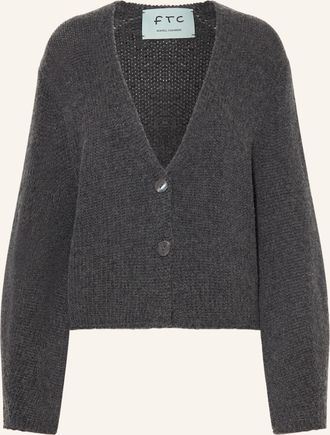 FTC Ftc Cashmere Strickjacke Mit Cashmere grau