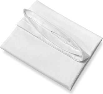 Setex Antiallergen Kissen-Schonbezug, 40 x 60 cm, 100% Baumwolle, Kissenbezug für Kopfkissen, Protect & Care Bettwäsche, Weiß