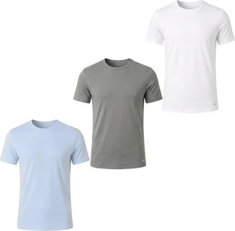 Calvin Klein Homme, Tops, Multicolore, Taille: XL Pack de 3 camisetas - Cotton Stretch Blend