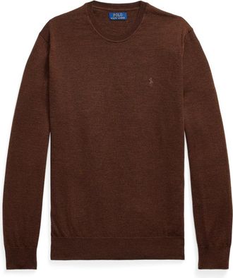 Ralph Lauren Leichter Pullover aus maschinenwaschbarer Merinowolle, Slim Fit in
