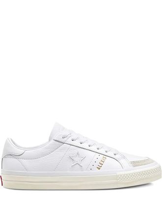 Converse x Alexis Sablone baskets One Star Pro White - Blanc